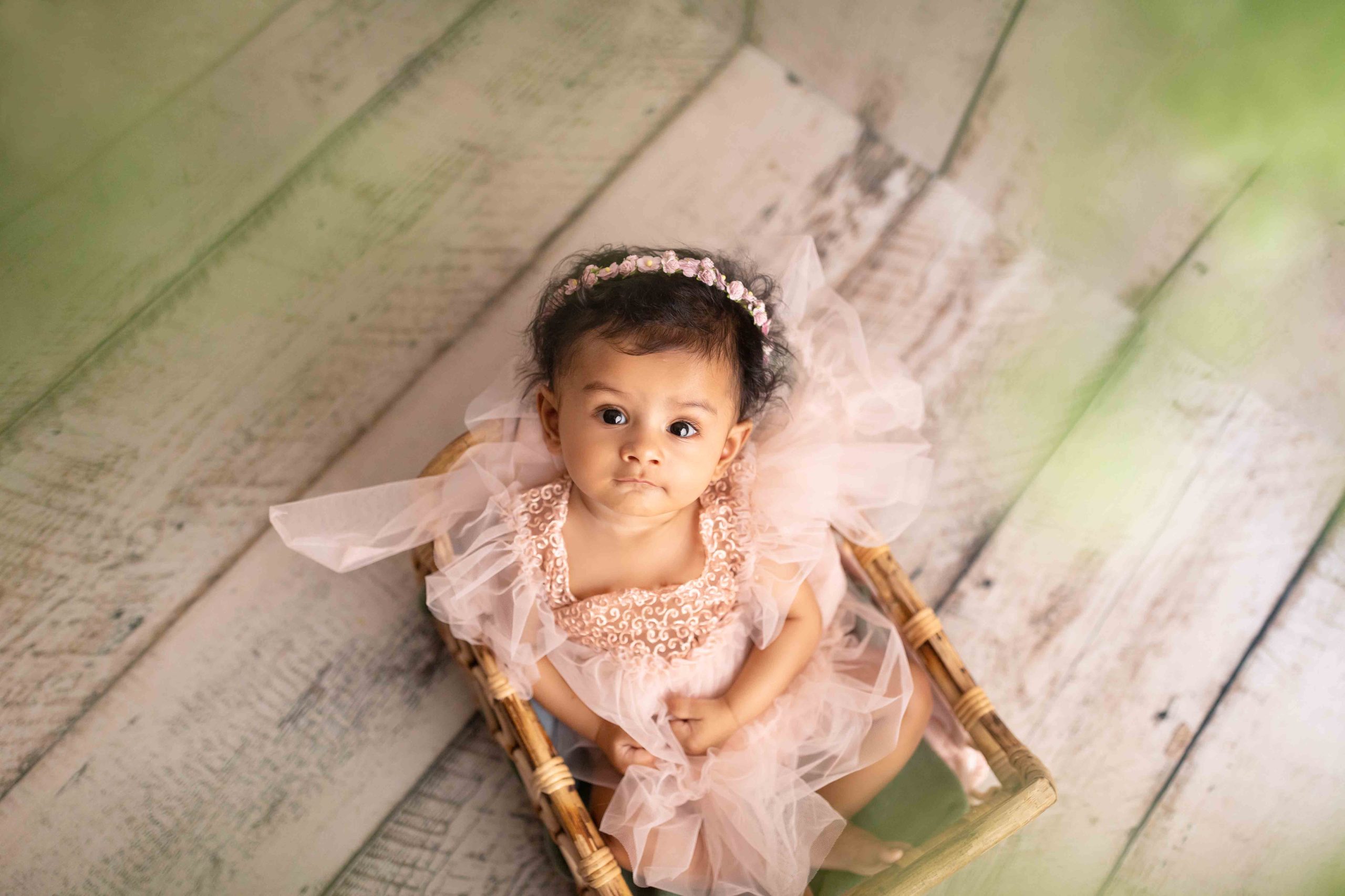 Sitter Session Photography | 6 to 10-month photoshoot in Bangalore